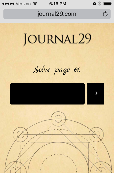 Journal29 [Review] - Room Escape Artist
