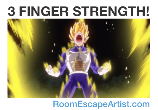 3 FINGER STRENGTH! [Meme] - Room Escape Artist