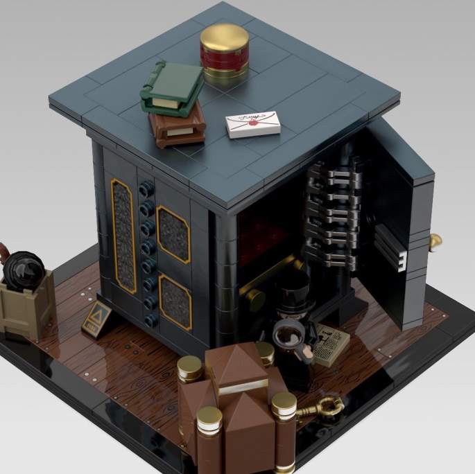 Let's make it exist in LEGO: The Safe from 'The Room' [Interview ...