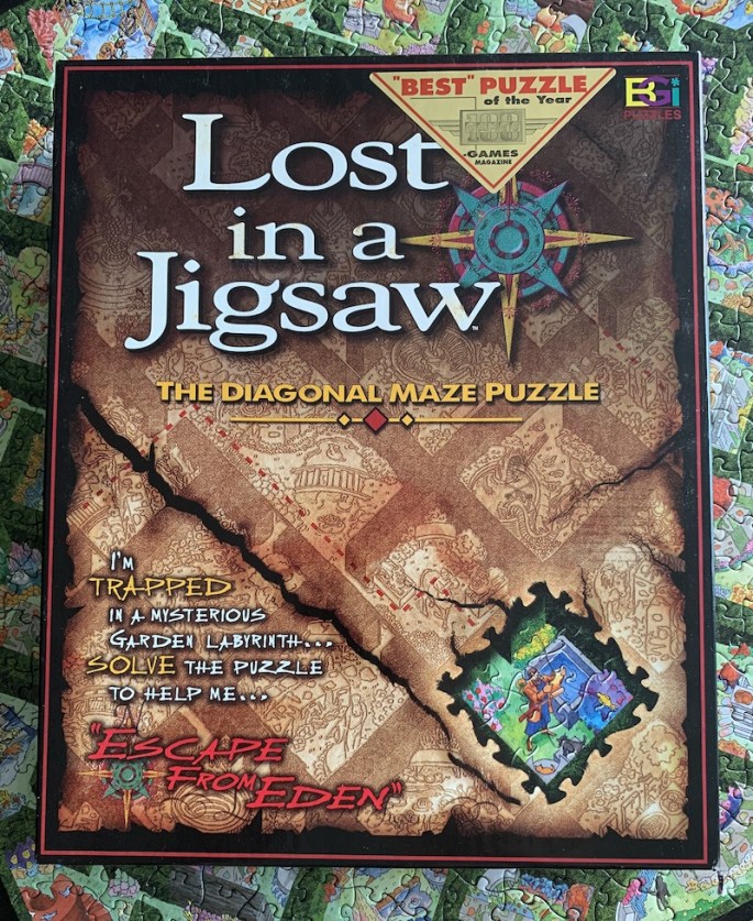 Lost in a Jigsaw: The Diagonal Maze Puzzle [Review] - Room Escape Artist