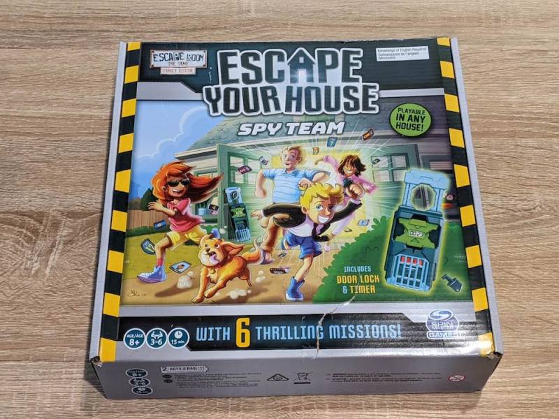 Escape Room the Game - Escape Your House: Spy Team [Kids' Product ...