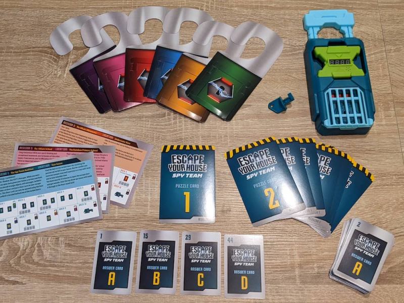 Escape Room the Game - Escape Your House: Spy Team [Kids' Product ...