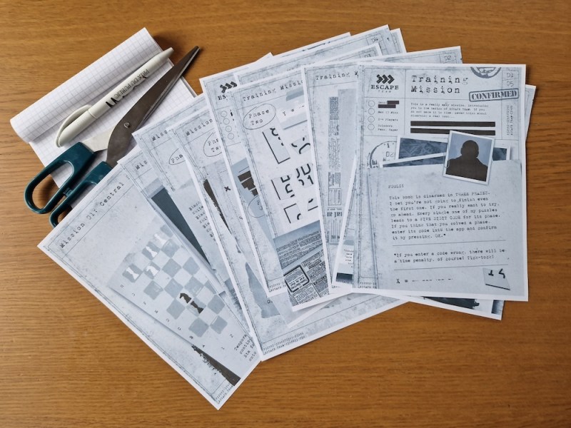 Escape Team - Training Mission & Station (and subsequent missions ...