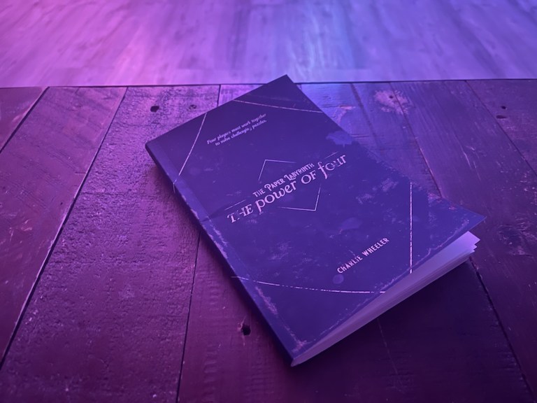 The Paper Labyrinth : The Power of Four [Hivemind Review] - Room Escape ...