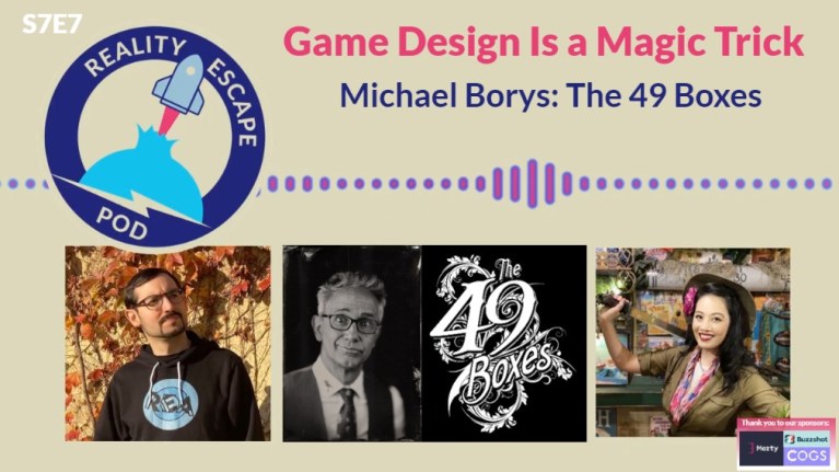 REPOD S7E7 - Game Design is Magic: Michael Borys of The 49 Boxes - Room ...