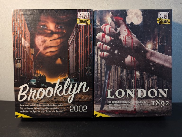 Crime Scene Game - Brooklyn 2002 & London 1892 [Review] - Room Escape ...