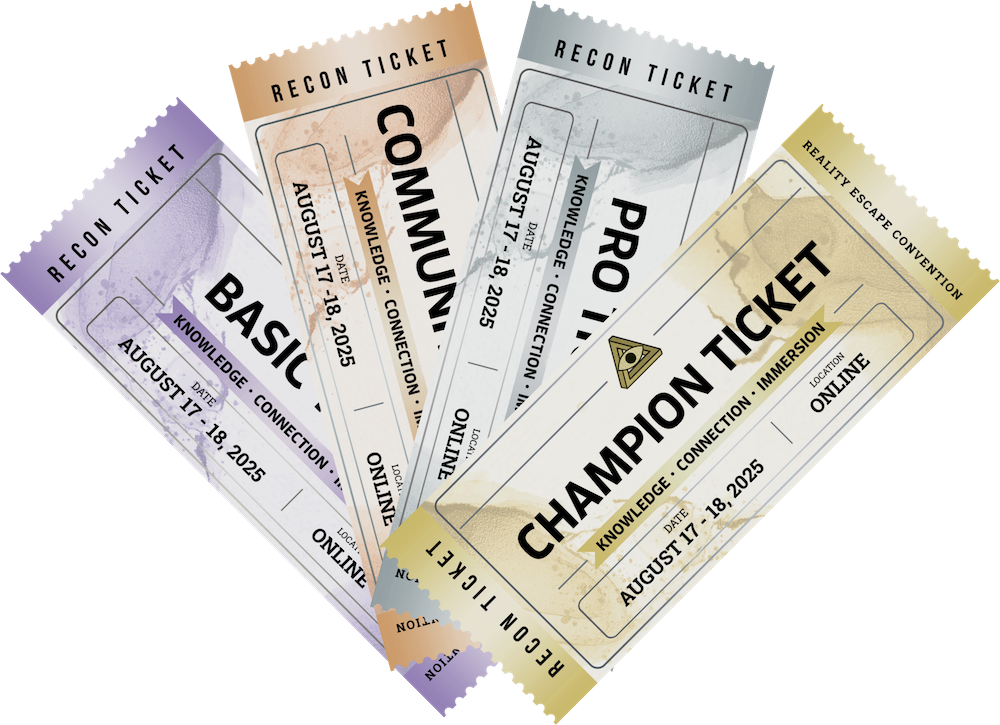 RECON-Ticket-Fan-25 - Room Escape Artist