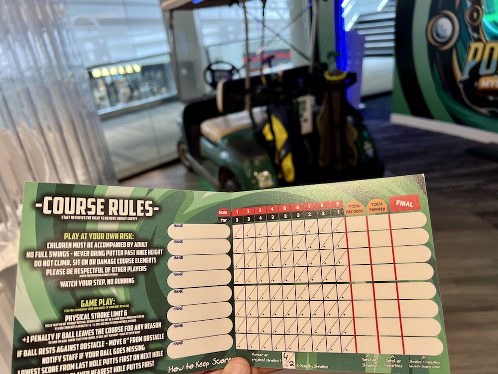 60 To Escape - Putt Portal Mystery Golf [Review] - Room Escape Artist