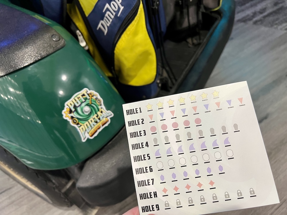 60 To Escape - Putt Portal Mystery Golf [Review] - Room Escape Artist